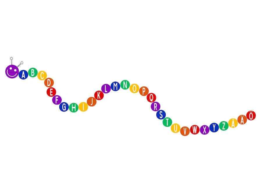 Alfabetet Larv Asfaltsmålning | Tress.com