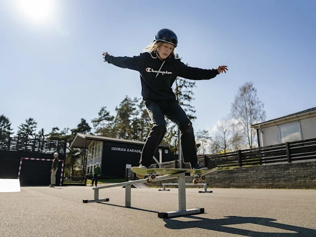 Skate slides og Rails til skatepark | Tress Utemiljø | tressutemiljø.no