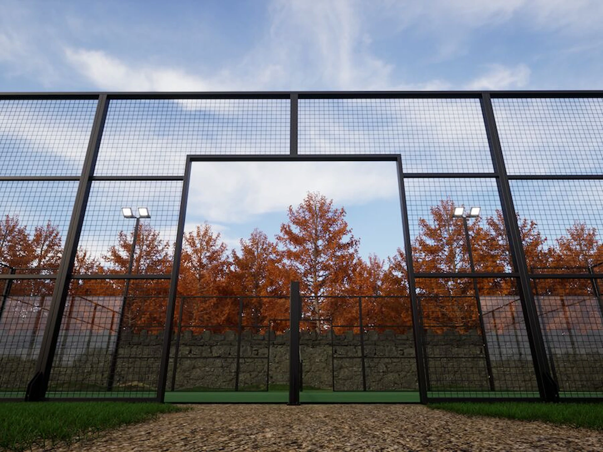 PRIME Padelbana | Tress Utemiljö