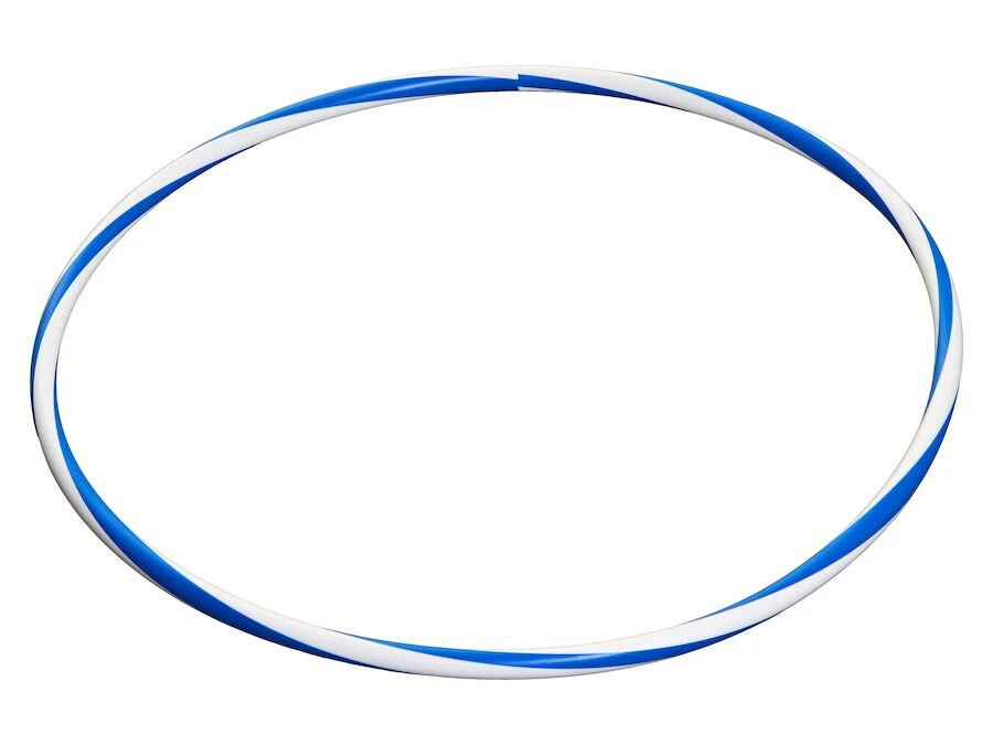 Rockring Ø 65 cm Blå/Vit | Tress.com