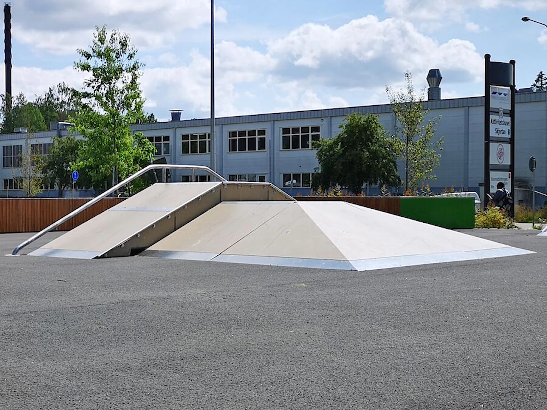 Skate Funbox Pyramide | tressudemiljø.dk