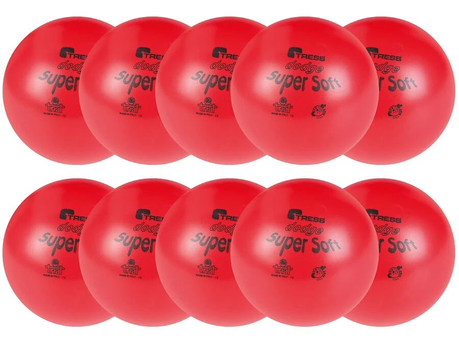 Dodgeball Super soft - Rød | Tress.no