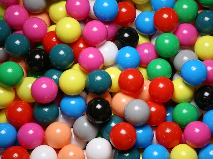 Bolde til boldbad 70 mm, mix farver | tress.dk