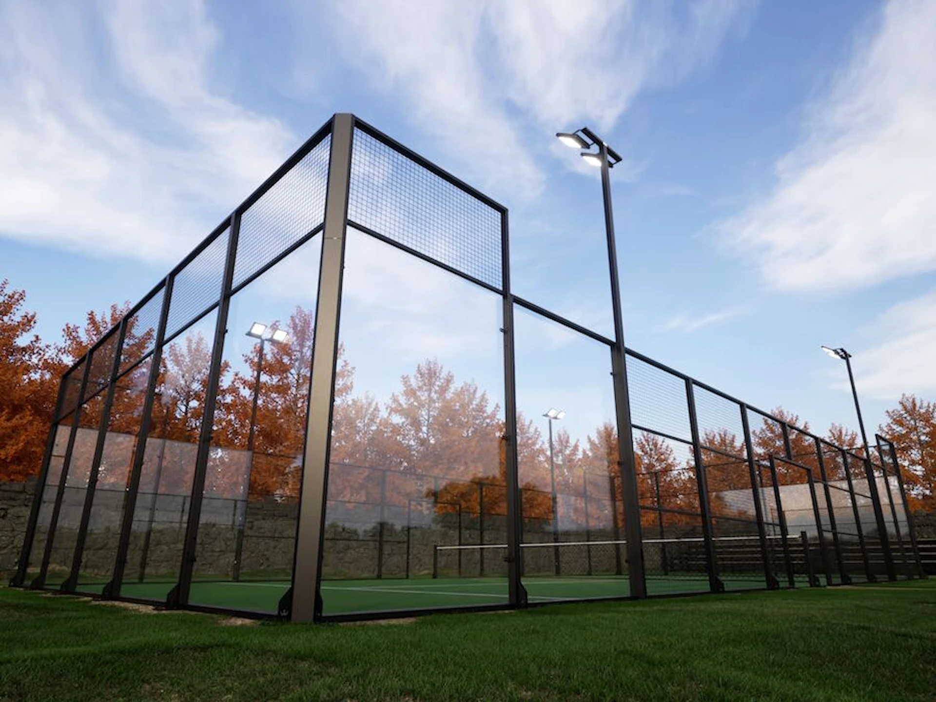 PRIME Padelbana | Tress Utemiljö