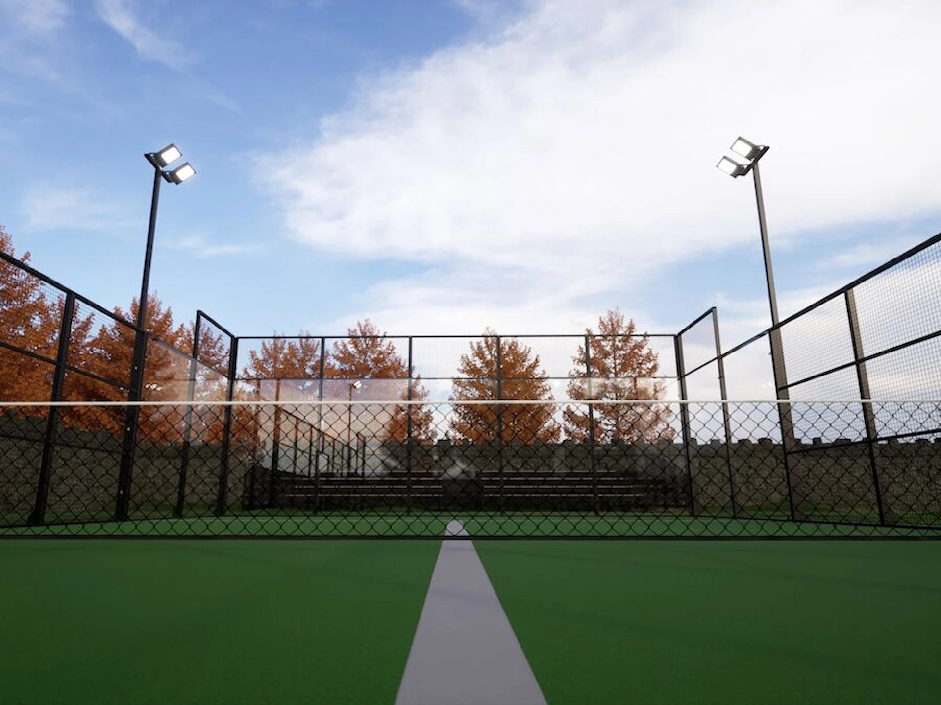 PRIME Padelbana | Tress Utemiljö