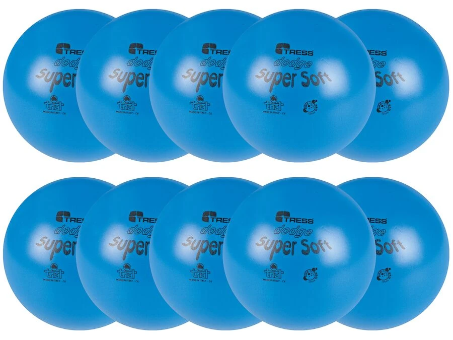 Trial Super Soft Dodgeball 10-pack Blå | Tress.com
