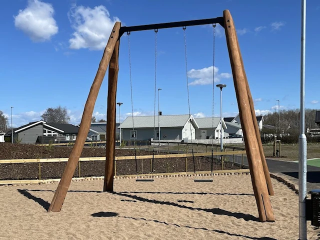 Legepladsgynger - Gyngesæt til legepladsen - Bestil her | tressudemiljø.dk