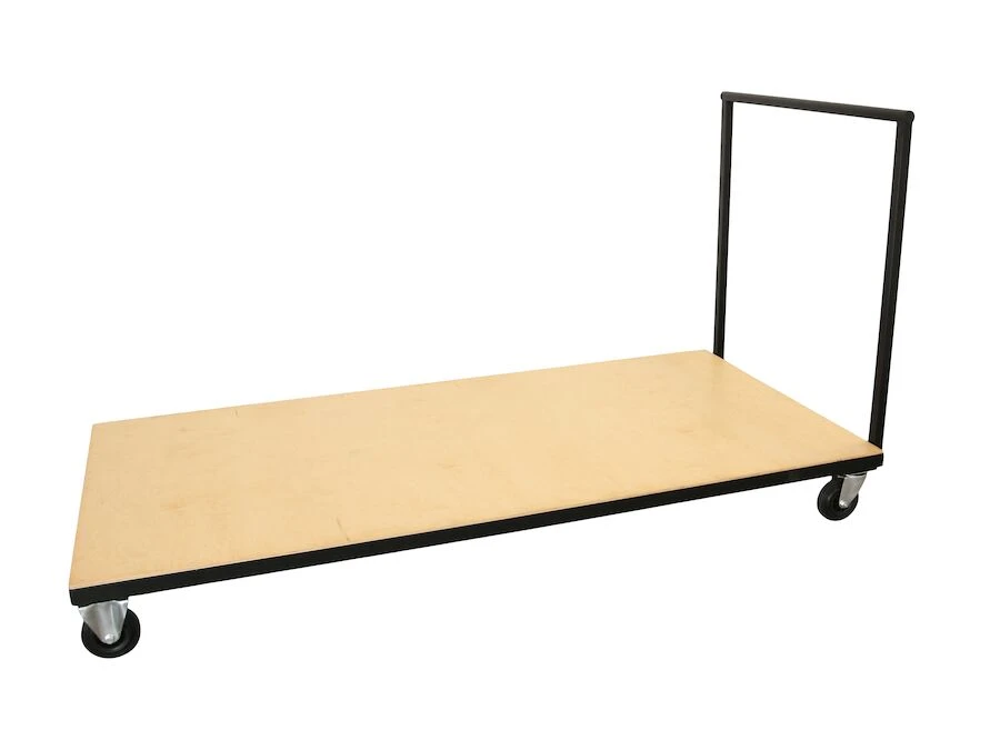 Fladvogn 200 x 100 cm med fast bøjle | tress.dk