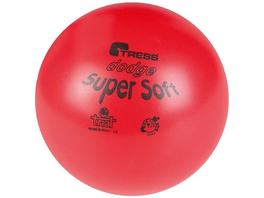 Trial Super Soft Dodgeball Röd | Tress.com